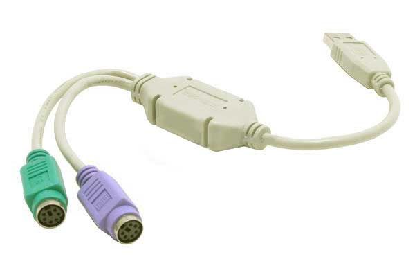 PS/2 Keyboard & Mouse to USB Port Converter – Wholesale Computer ...