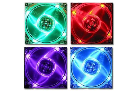 120mm Crystal Case Fan with Quad Color LED – Wholesale Computer ...