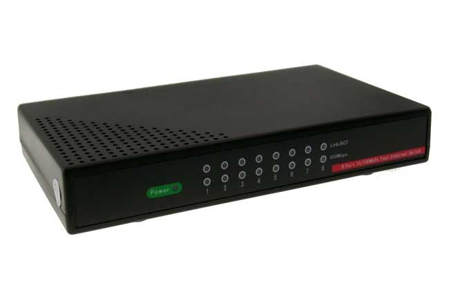 8-Port Fast Ethernet Switch – Wholesale Computer Accessories, PC Parts ...