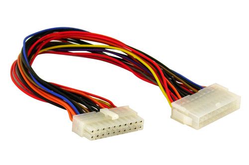 ATX 20-Pin to 20-Pin for Power Supply to Motherboard Extension Cable, 9 ...