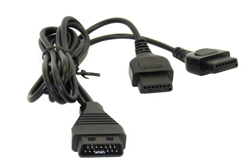 DB15M/2DB15F Joystick Y-Splitter Cable, 3-Foot – Wholesale Computer ...
