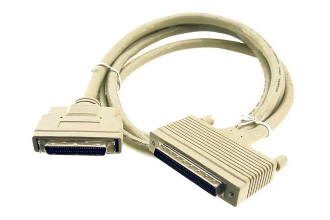 CN50M/HPDB50M Latch Type SCSI External Cable, 10-Foot, P/N: SCSI-210 ...