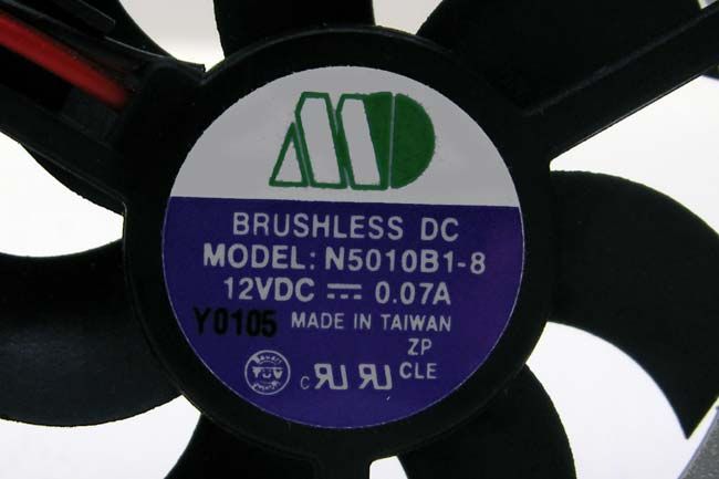 MO N5010B1-8 2-Pin 50MM Fan – Wholesale Computer Accessories, PC Parts ...