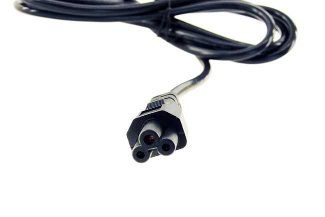 NEMA-5-15P / IEC-60320-C5 3-Prong Notebook / iMac Power Cord, 6-Foot ...