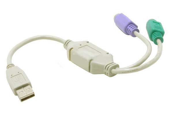 PS/2 Keyboard & Mouse to USB Port Converter – Wholesale Computer ...