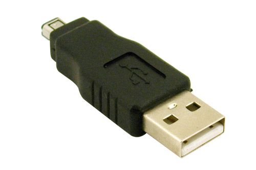 USB A Male to USB min 4-pin Male Connector – Wholesale Computer ...
