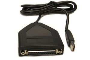 USB to DB25 Female Adapter, P/N: DB25F/USB – Wholesale Computer ...