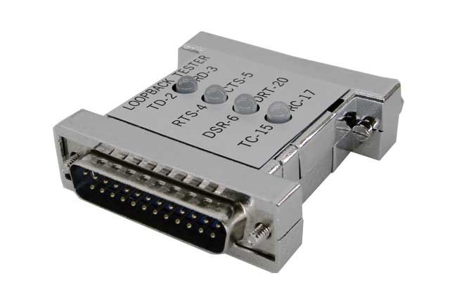 DB25 Male to Female Loopback Tester 4-LED – Wholesale Computer ...