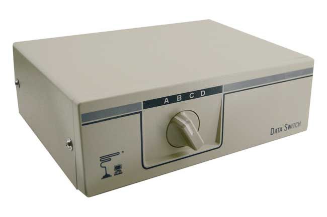 DB9 Female / DIN5 Female, ABCD 4-Way Switch Box – Wholesale Computer ...