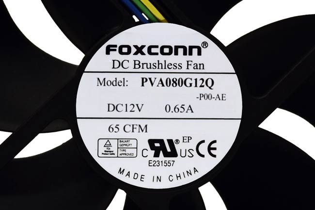 Foxconn PVA080G12Q-P00-AE 80MM Fan – Wholesale Computer Accessories, PC ...
